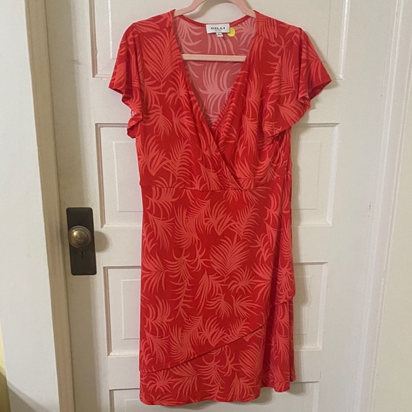 Gilli | Dresses | New Gilli Coral Patterned Dress | Poshmark